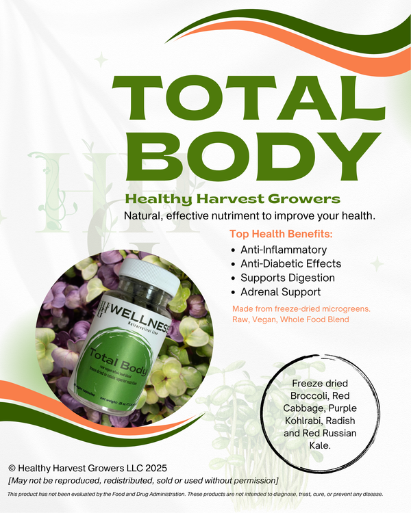 Total Body Capsules - Healthy Harvest Growers